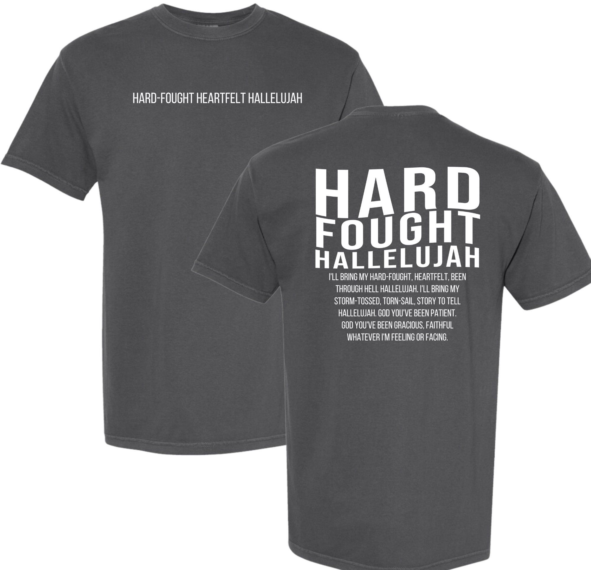 Hard-fought Heartfelt Hallelujah – AndersonCustomDesigns